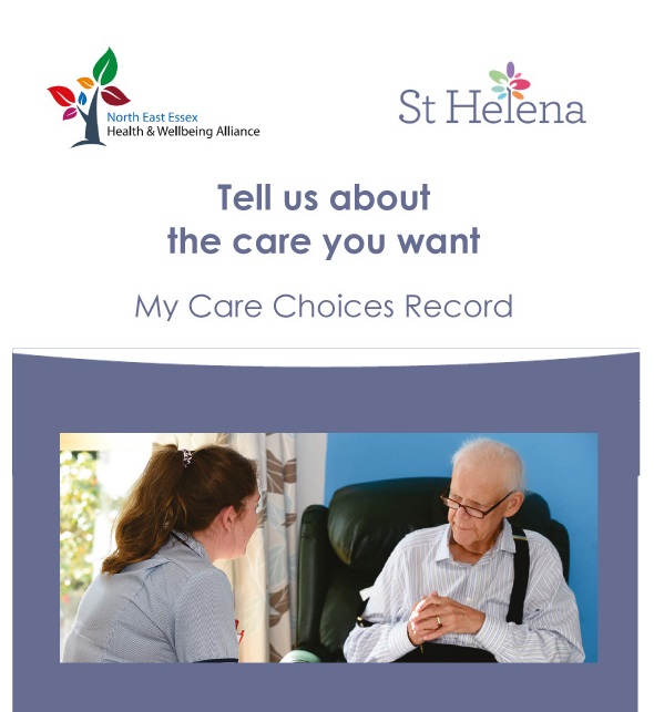 Easy Read version of St Helena My Care Choices Booklet - Community 360