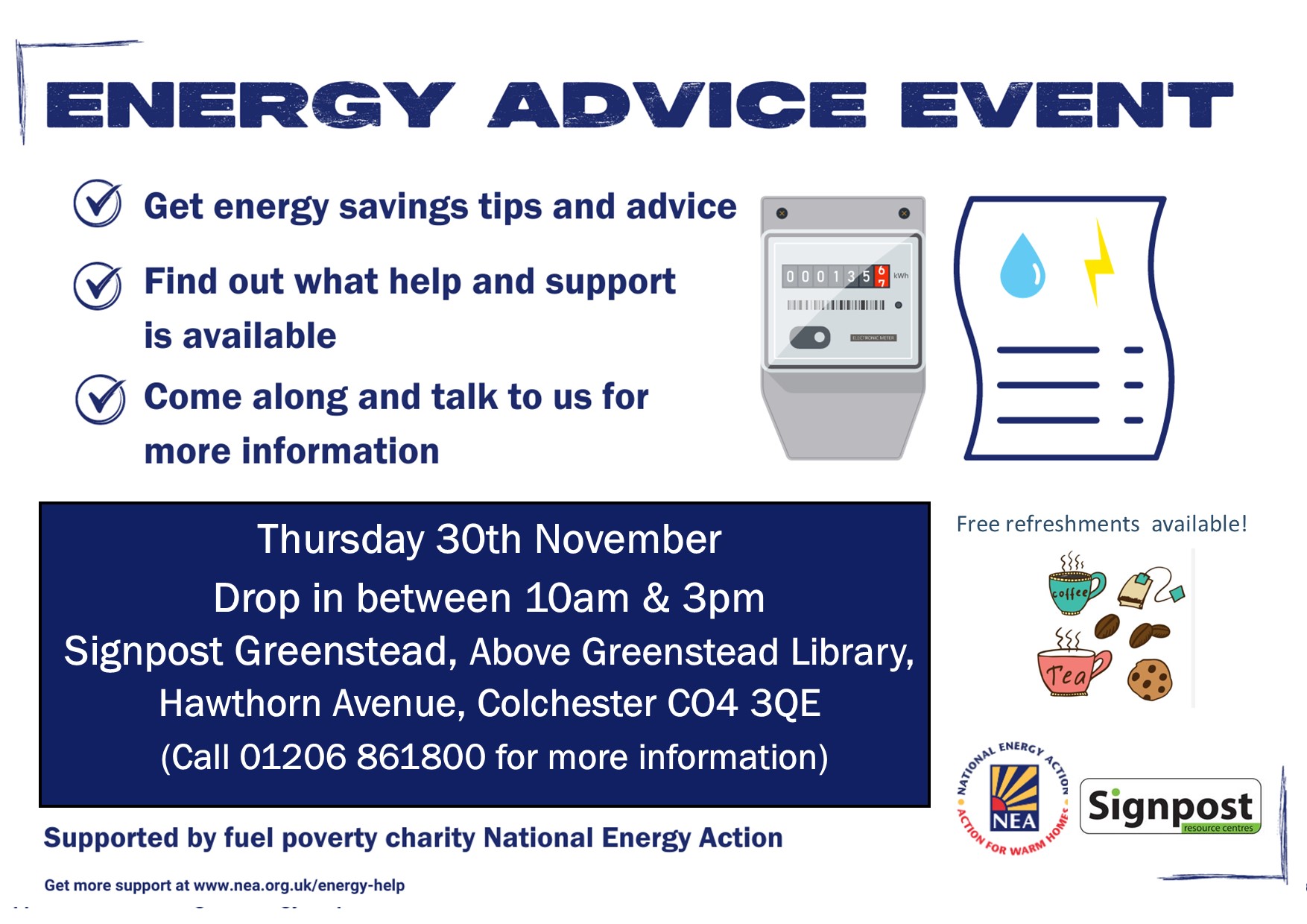 Energy Advice Event - Community 360