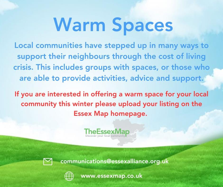 The Essex Map – Warm Spaces - Community 360