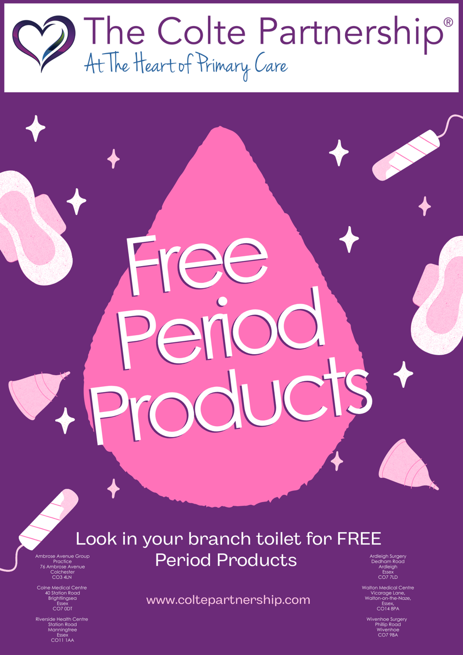 Free period products - Community 360