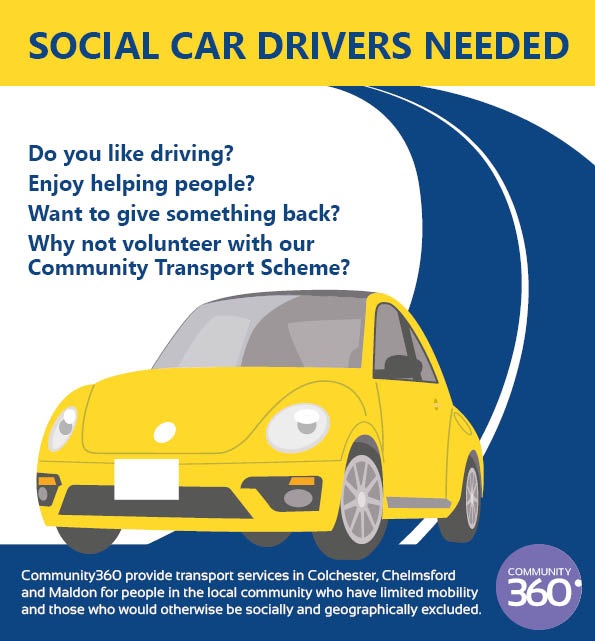 Urgent Appeal for Volunteer Drivers - Community 360